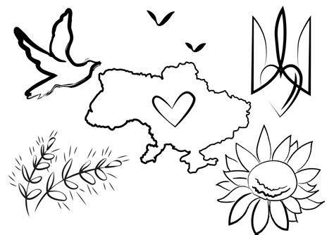 Малюнок воїнам захисникам Розмальовки Інтерактивні матеріали