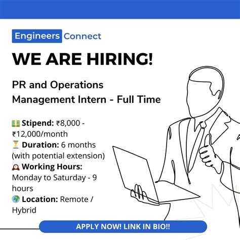 Engineersconnect™ On Linkedin Hiring Internship Pr