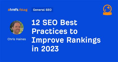 12 Seo Best Practices To Improve Rankings In 2023 Ewebtoolz