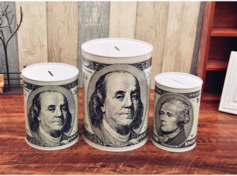 Творческа голяма касичка Буркан за пари Банка за монети Безопасна кутия за спестяване на пари