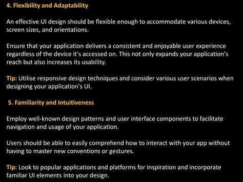 Ppt Ten Essential Ui Design Principles For A Better User Experience Powerpoint Presentation