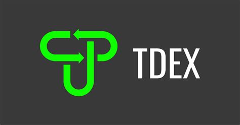 tdex network developer portal tdex network