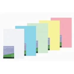 Treeline A Pastel Project Board Gsm White S Penfile Office Supplies Stationery Supplier