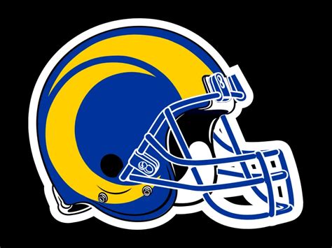 Free Los Angeles Rams Helmet 2020 Years Logo Vector Download Logowik