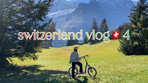 🇨🇭 14박15일 스위스 프랑스 신혼여행 Vlog4 9월 스위스 피르스트 자전거못타는사람 트로티바이크 가능 멘리헨 트래킹 인터라켄에서 샤모니 샤모니 인생피자