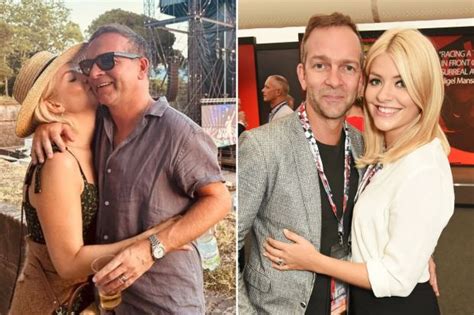 Holly Willoughby Kisses Husband Dan Baldwin In Rare Pda The Irish Sun