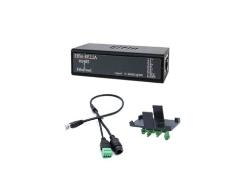IO0302 กลองแปลงสญญาณ EE11A Modbus RS485 to Ethernet TCP IP Converter Cable Bracket เอสทอน