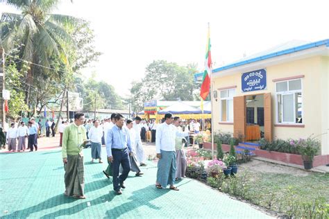 ပုလောမြို့နယ်၌ ယာယီနေရပ်စွန့်ခွာပြည်သူများအတွက် တစ်ဦးလျှင် ငွေကျပ် ၂ သောင်းစီ ပေးအပ်ခြင်း အခမ