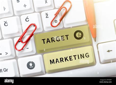 Conceptual Display Target Marketing Business Idea Market Segmentation Audience Targeting