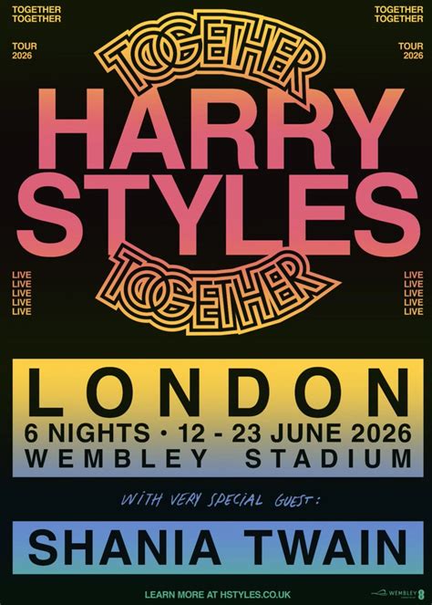 Harry Styles En Wembley Stadium Entradas 20 Junio 2026 En Londres