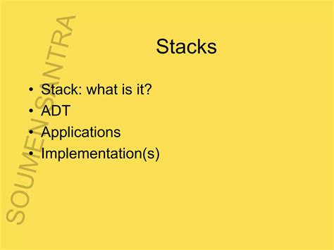 Stack And Its Applications Data Structures Adt Pptx