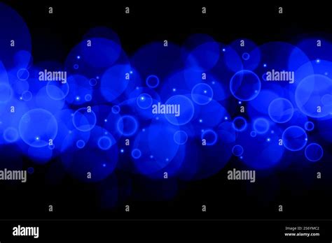 Abstract Blue Bokeh Lights Background Stock Vector Image And Art Alamy