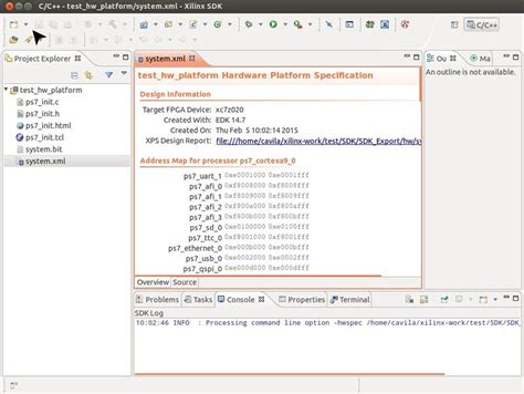 how to create basic bitstream and first stage bootloader for the