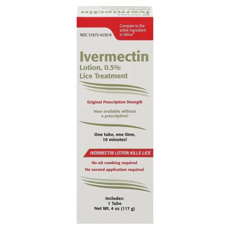 Taro Ivermectin Lotion 0 5 Lice Treatment Publix Super Markets