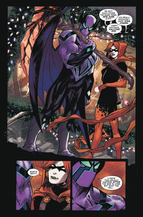 King Chasm Takes On Spider Man And The X Men In Dark Web Finale Preview