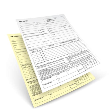2 Part Carbonless Ncr Forms Katon Printing Business Forms Printer