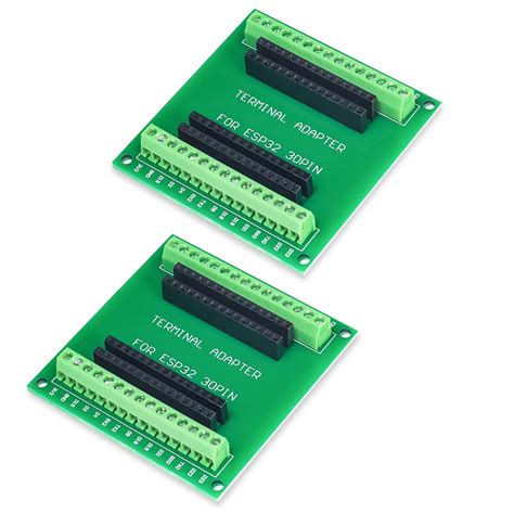 Getuscart Keeyees 2pcs Esp32 Breakout Board Shield Gpio 1 Into 2 For 30pin Esp32 Development Board