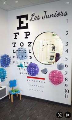 Optometry Display Wall Displays Mirrors Graphics Holders