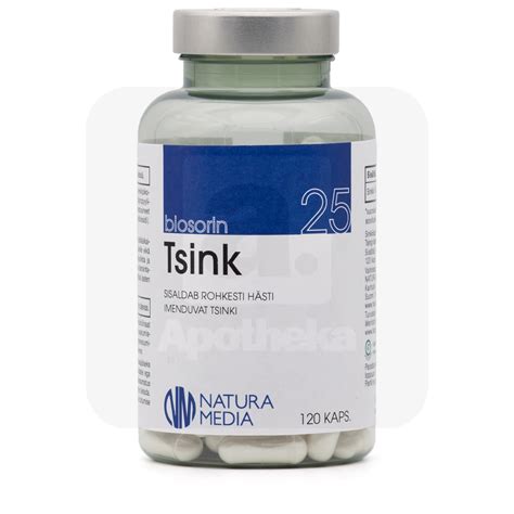 Biosorin Tsink Kapslid 25mg N120