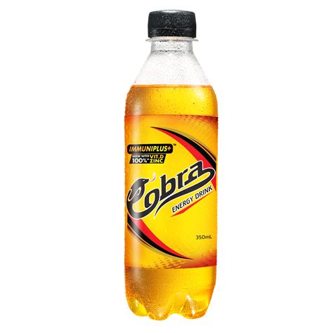 Cobra Energy Drink Original With Immuniplus In Resealable Bottle 3