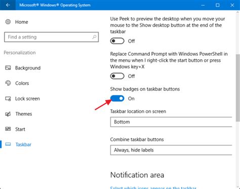 How To Hide Or Show App Badges On The Windows 10 Taskbar
