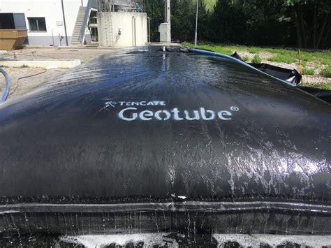 Geotube Technology In Wwtp Geosin Geosynthetics