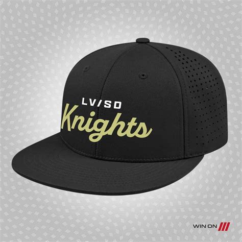 Lvsd Knights Script Hat Win On 3