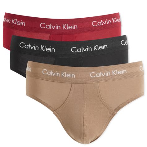 Calvin Klein Hip Brief 3 Pack Multi End Gb