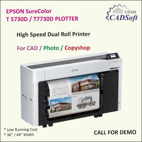 Epson Surecolor T5730d T7730d Lf Printer Plotter At ₹ 296000 एप्सन लार्ज फॉर्मेट प्रिंटर