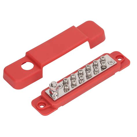 Power Distribution Terminal Block Long Life 48vdc Low Resistance Conductive Power Distribution