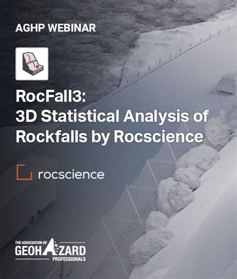 Rocfall3 3d Statistical Rockfall Analysis By Rocscience Aghp Webinar Association Of