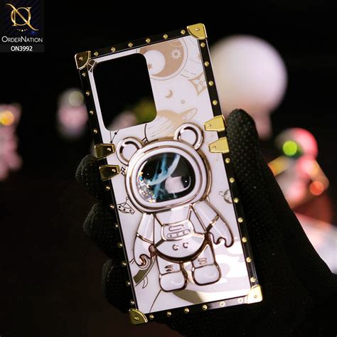 Vivo V23 5g Cover White New Luxury Space Case With Astronode Cute