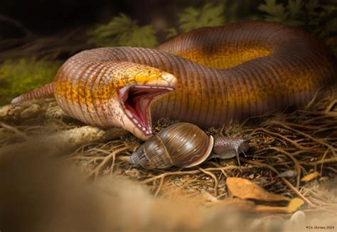 Snail Crushing Colossus Scientists Discover Worlds Largest Worm Lizard Fossil