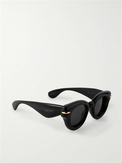 Loewe Inflated Round Frame Acetate Sunglasses Loewe