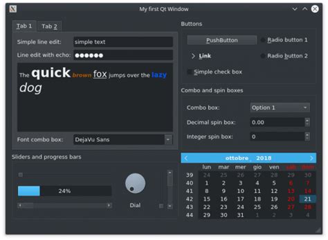 Qt Widgets Creare Gui Con Qt Programmazione Html It