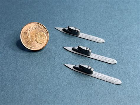 1 1250 German 1st Submarine Squadron Paper Model Ecardmodels