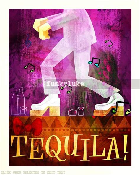 Pee Wee Hermans Dancing Shoes Tequila Print Etsy Uk