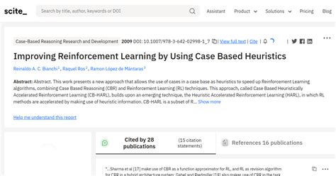 Improving Reinforcement Learning By Using Case Based Heuristics