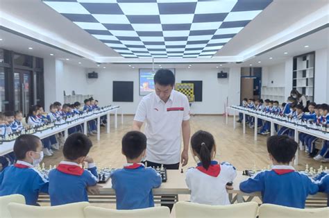棋盘争锋国际象棋特级大师进龙岗校园传经送宝 龙岗新闻网