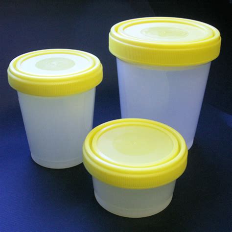 Globe Scientific Histology Container With Separate Yellow Screwcap Pp