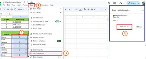 Cara Menghapus Data Validation Di Spreadsheet Neicytekno