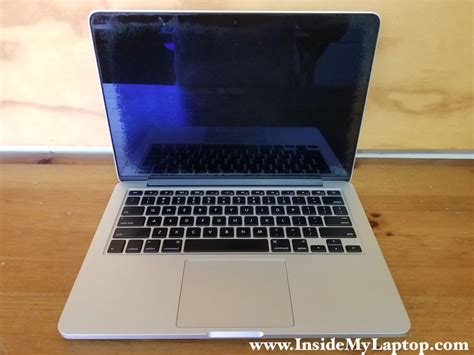 Macbook Pro Retina Fixing No Video Issue By Replacing Display Cable Inside My Laptop