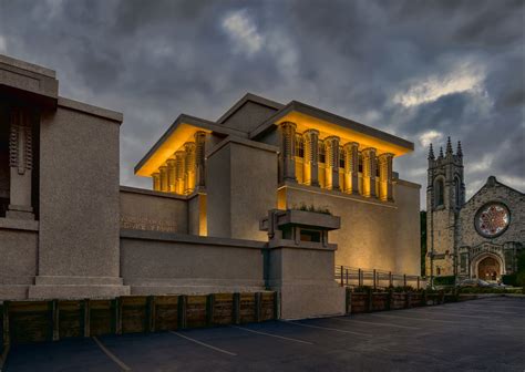 Frank Lloyd Wrights Unity Temple Rewriting The Rules Wsj