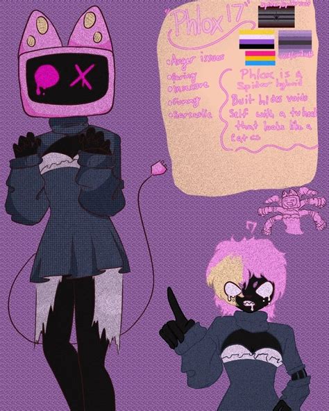 Phlox Tv Head Oc Tv Head Character Art Creepy Cute
