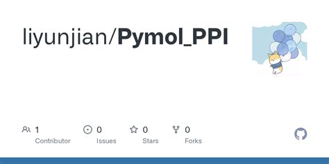 Github Liyunjianpymolppi