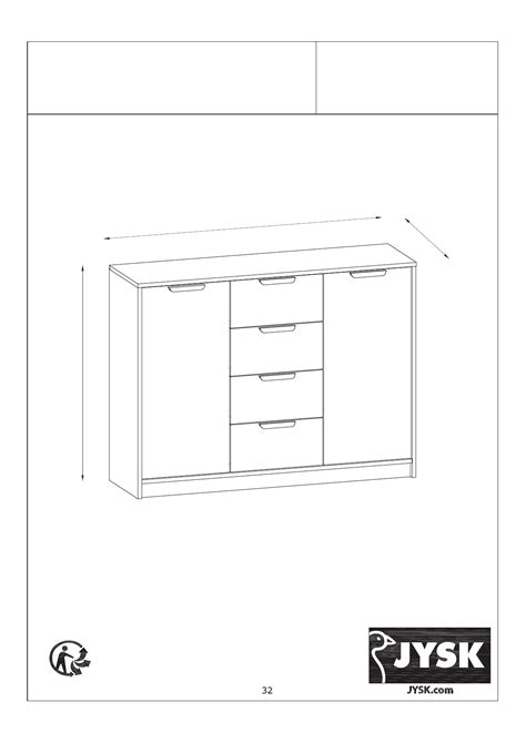 Bruksanvisning Jysk Jenslev Byrå