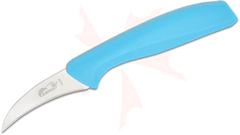 Gatco Everyday Kitchen Utensils Curved Paring Knife 6 Overall Teal