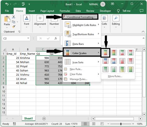 How To Create A Heat Map With Conditional Formatting In Excel