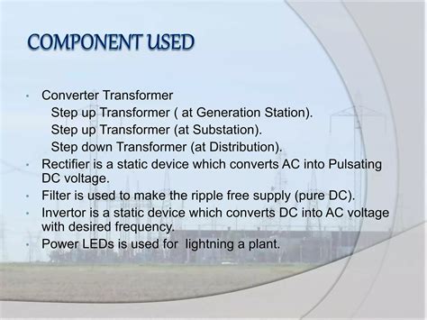 Hvdc Transmission System Pptx
