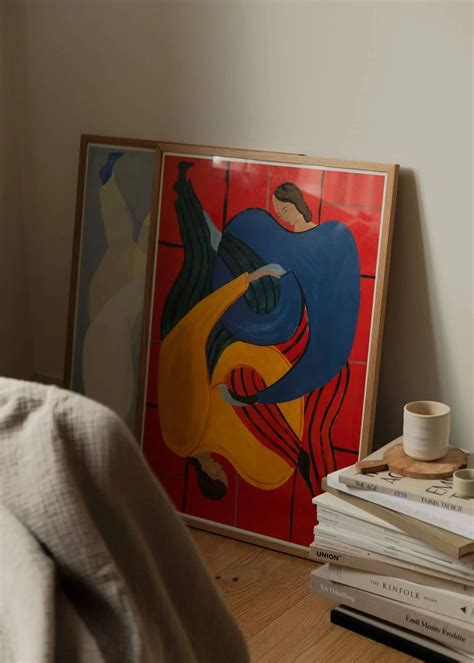 Sofia Lind Hold You Red 30x40 Stacked Store